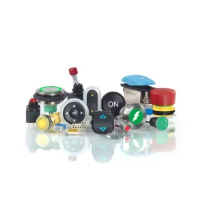 Toggle, pushbutton, rocker, slide, tact and rotary switches, industrial ...