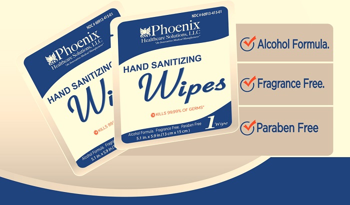 HAND SANITIZING WIPES